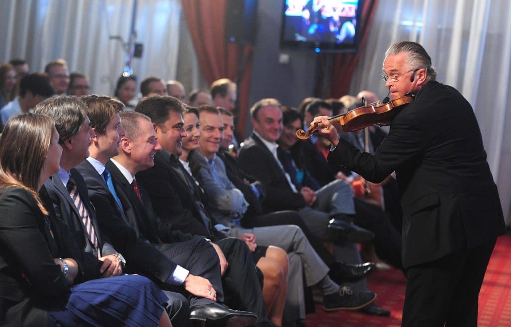 Miha Pogacnik - Visionary Violinist & Entrepreneur | Premium Speakers