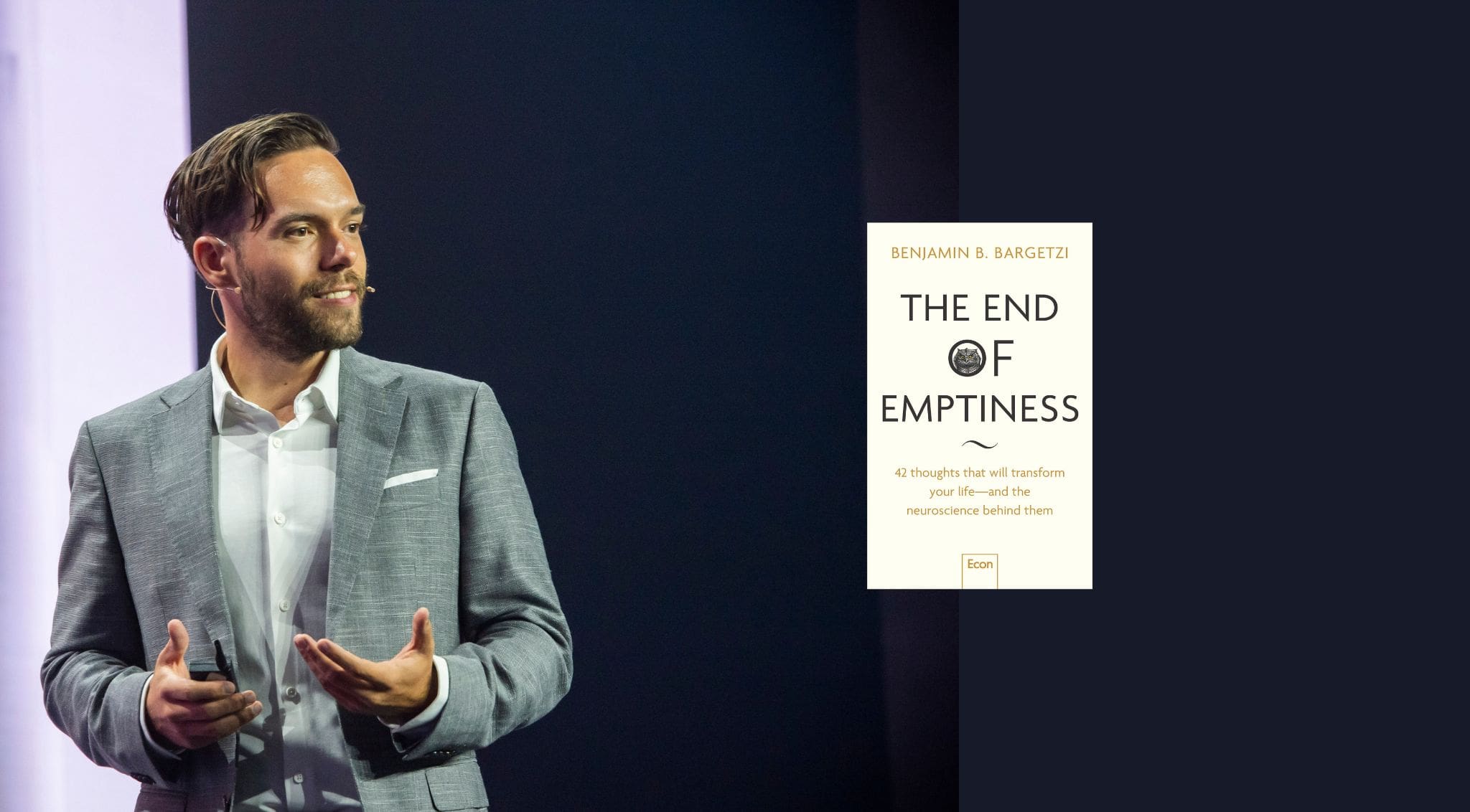 Benjamin Bargetzi - Book: The End of Emptiness – Premium Speakers